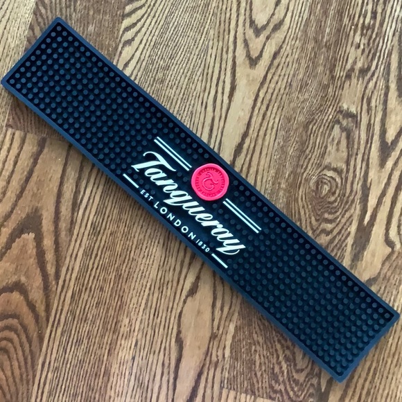 tanqueray | Dining | Tanqueray Bar Mat Heavy Duty Bar Rail Mat Rubber ...